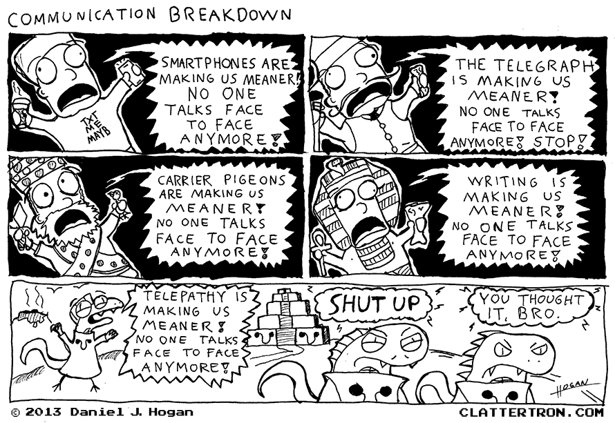 Communication Breakdown - Clattertron